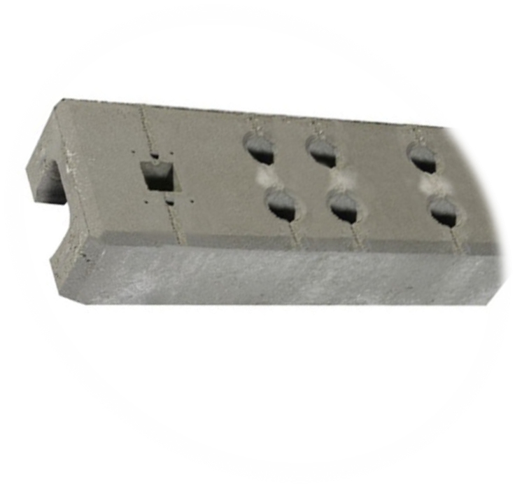 Concrete base for fence | Ramirent