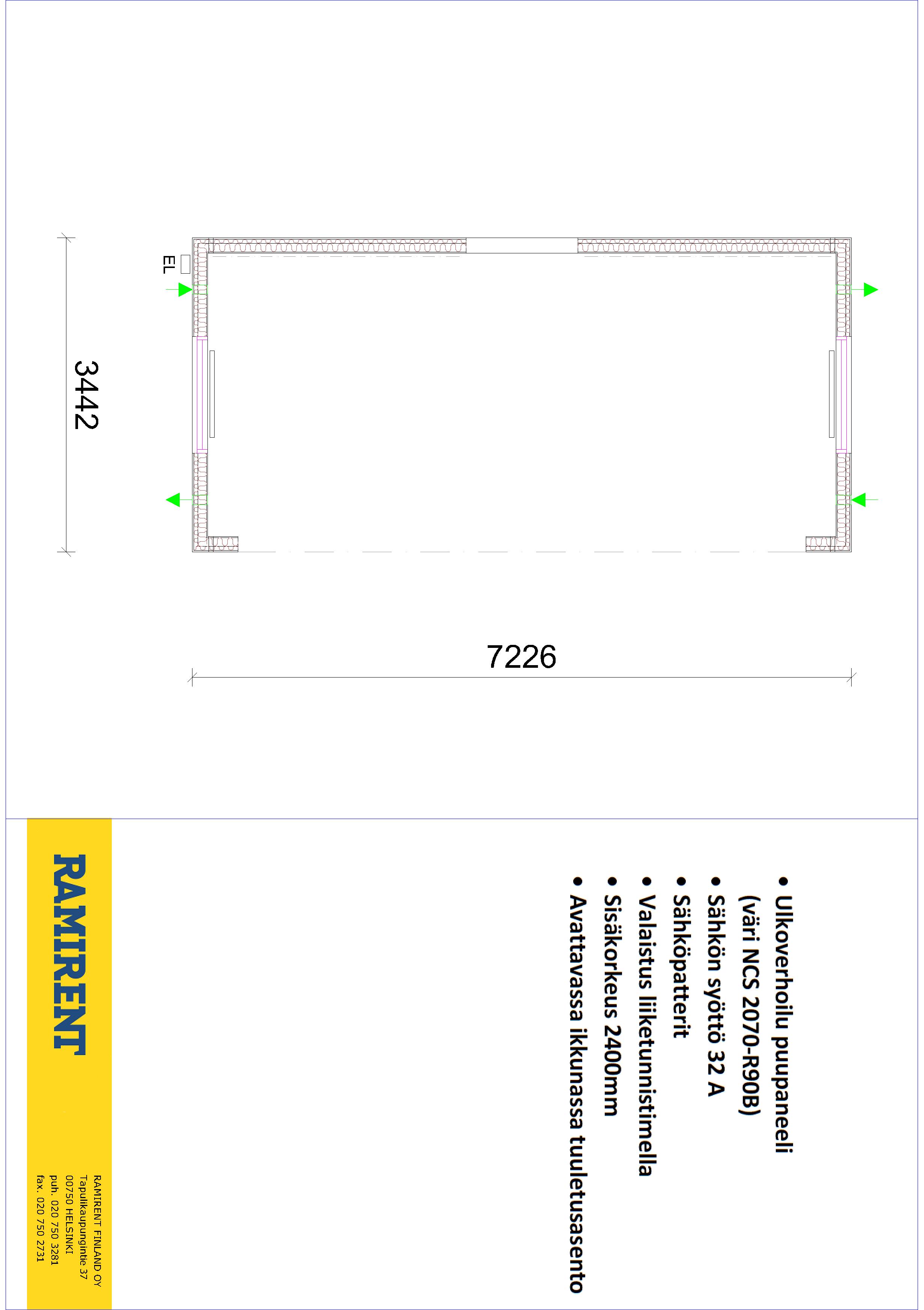 ENV-AA Office Module RMF FFA22 - Ramirent