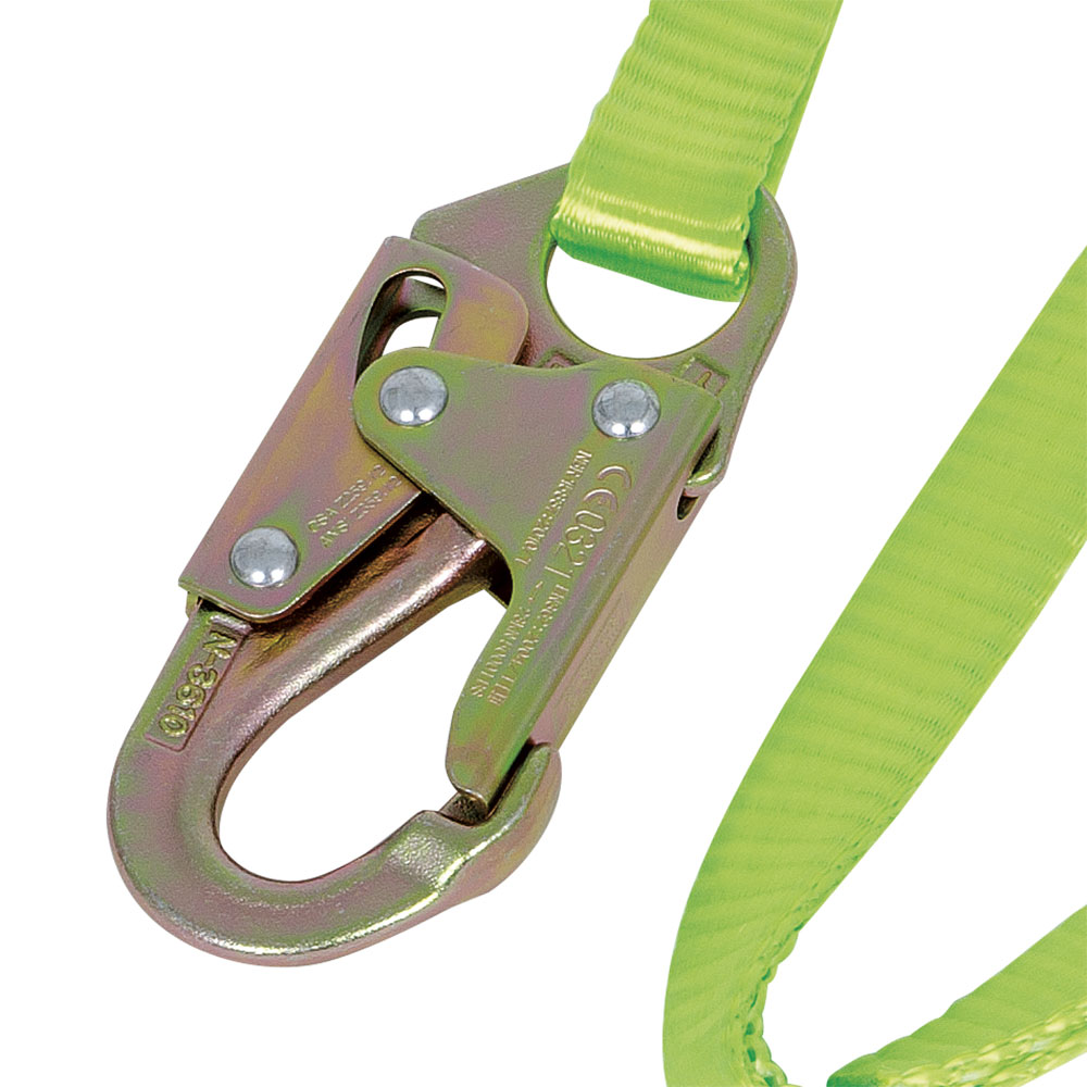 Webbing Restraint Lanyard - Body Snap/Anchor Form - 4 ft. | V815424 ...