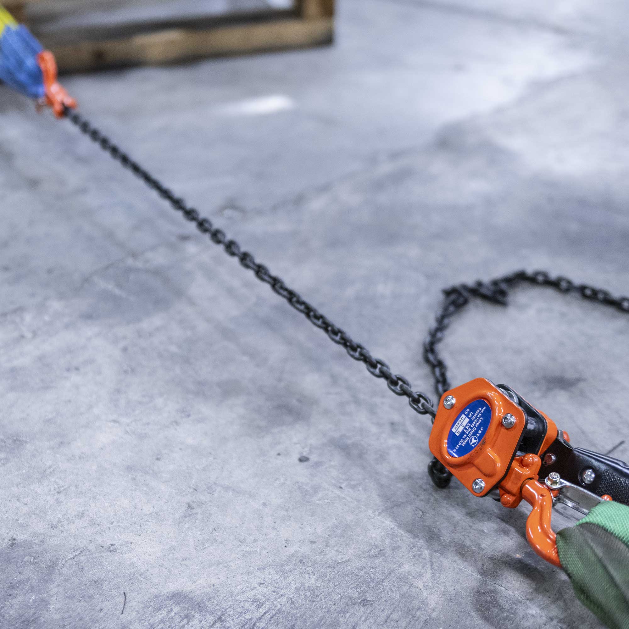 1/4-Ton VLP Series Lever Chain Puller - 5' Lift | 110603 | Hoists | JET ...