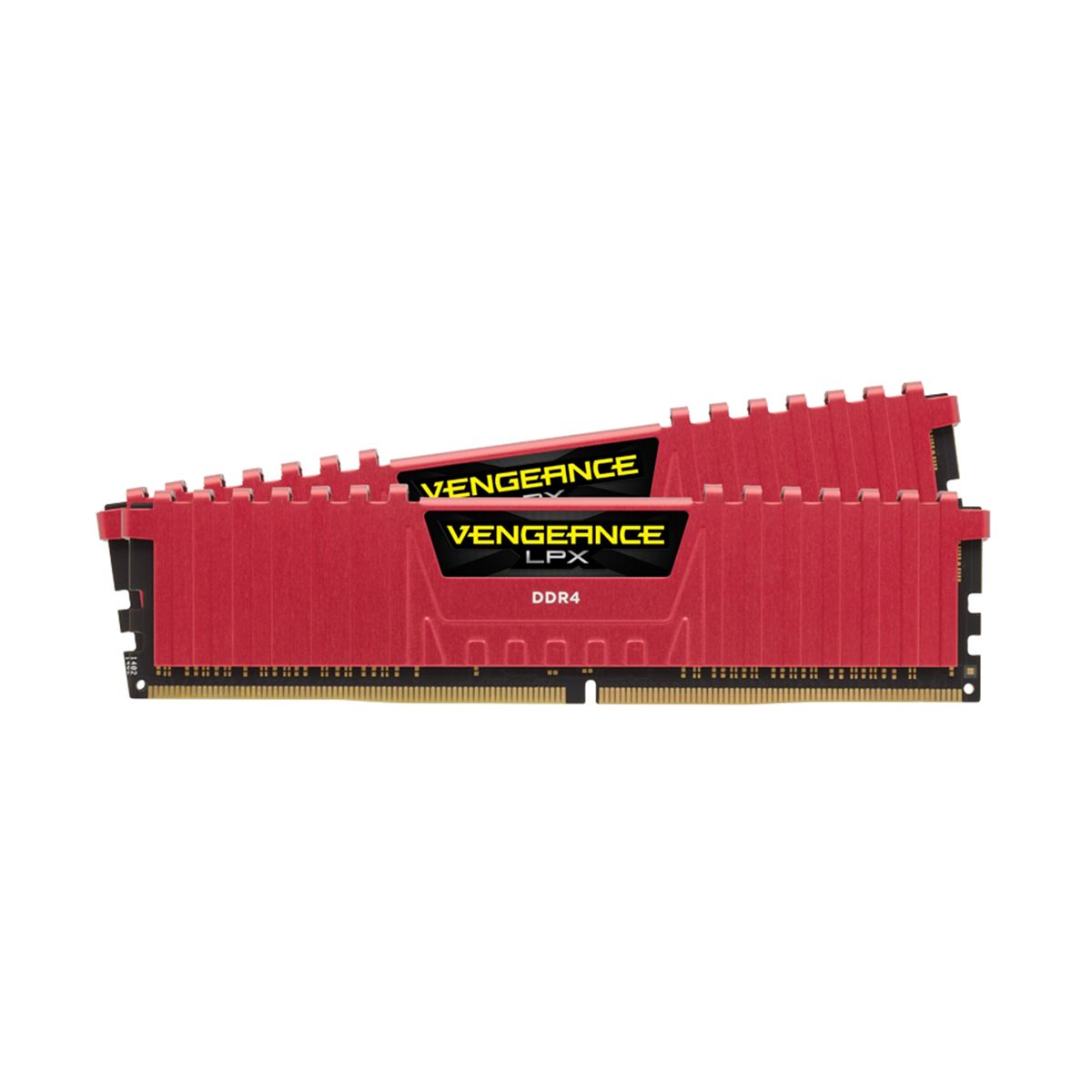 Corsair Vengeance LPX Red 4GB DDR4-2400MHz C16 DIMM (CMK8GX4M2A2400C16R ...