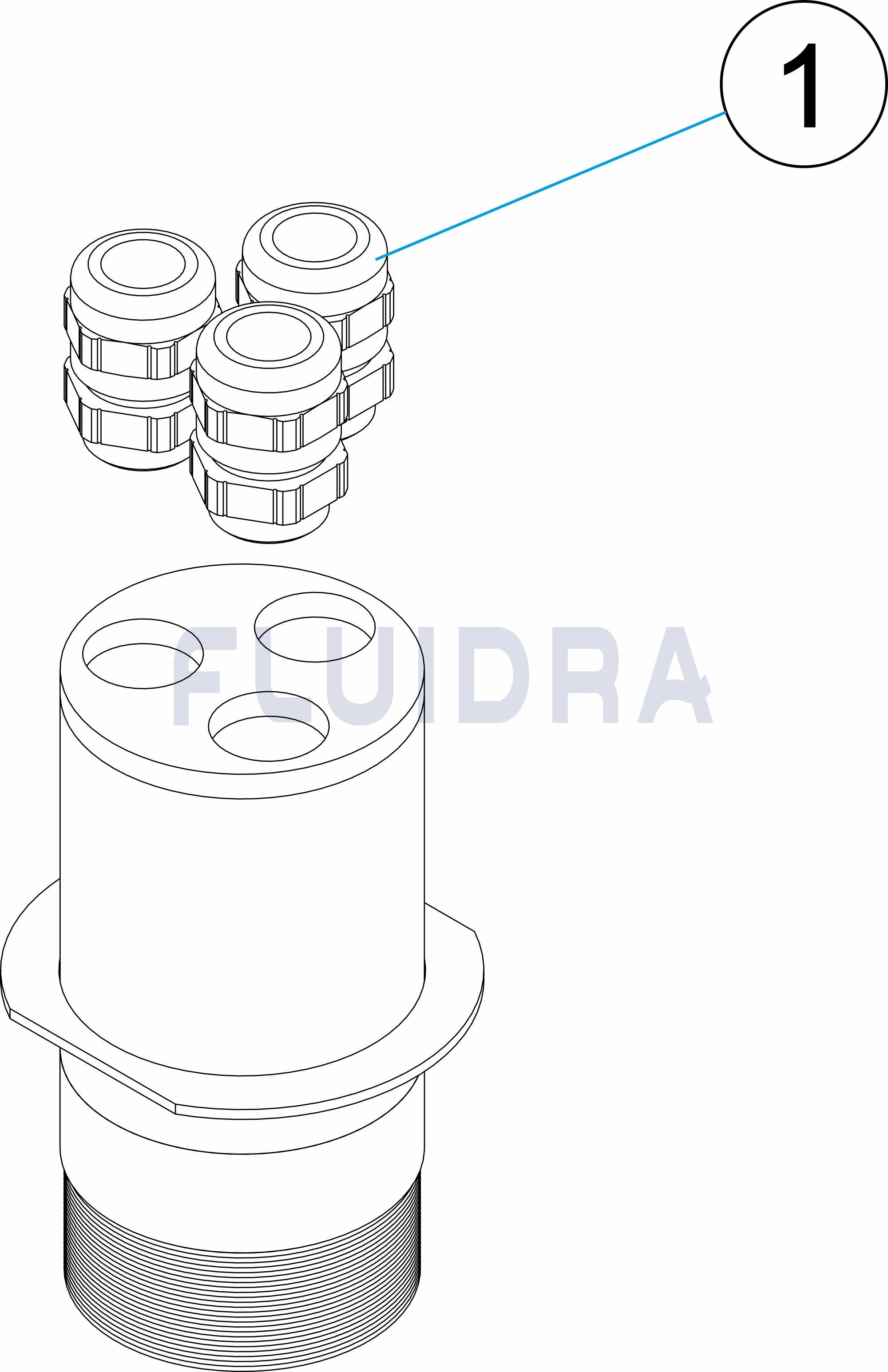 AstralPool Above-Ground Pools | Complete solutions: CABLE INLET FITTING ...
