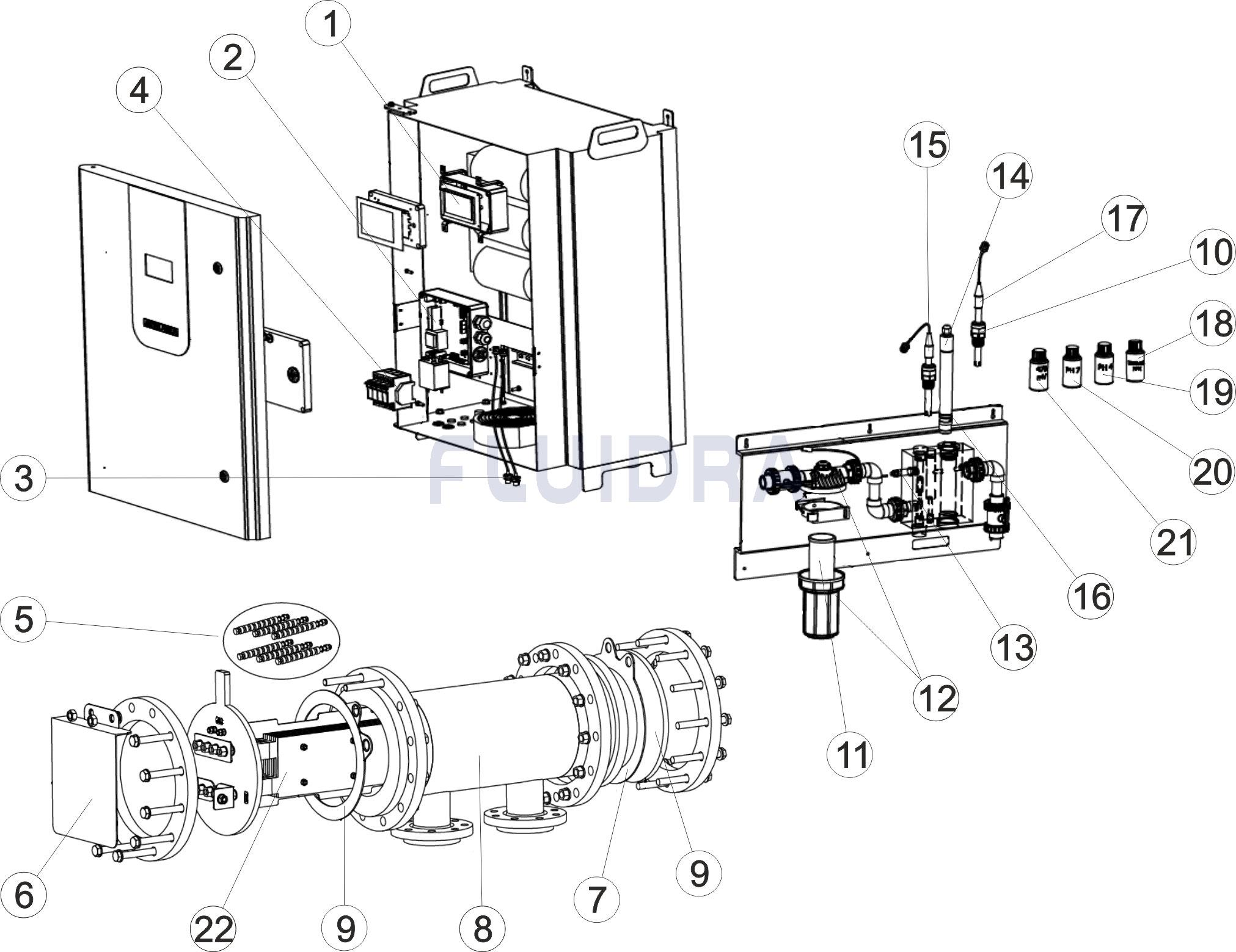 AstralPool Water Treatment Equipment: Pro-Chlore Salt A-600EX ...