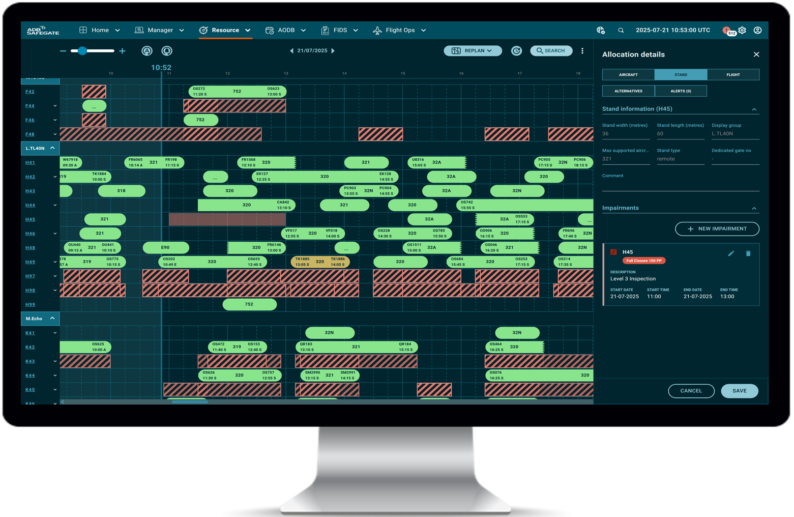 CORTEX RMS - Resource Management System - ADB SAFEGATE