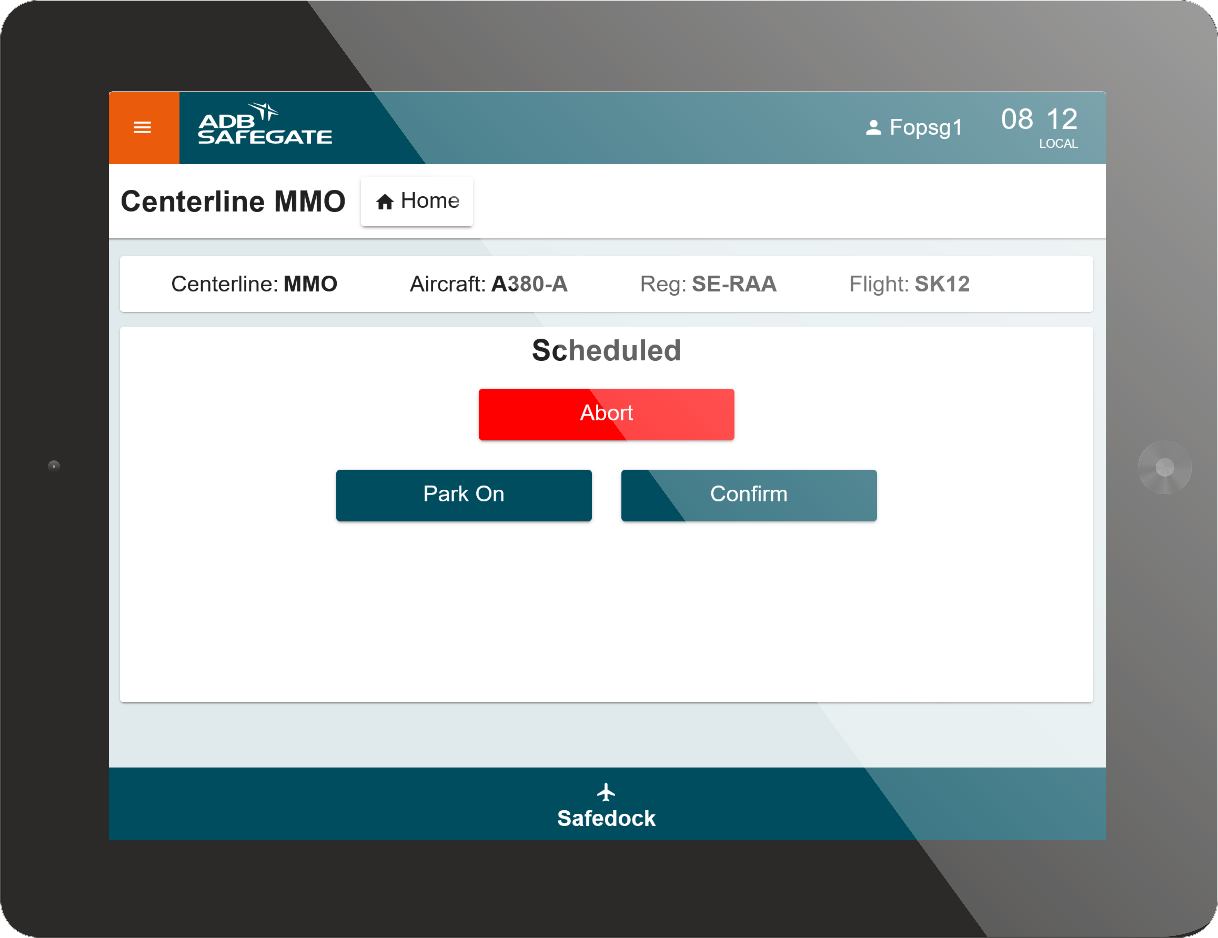 Mobile Operator Panel (MOP) - ADB SAFEGATE