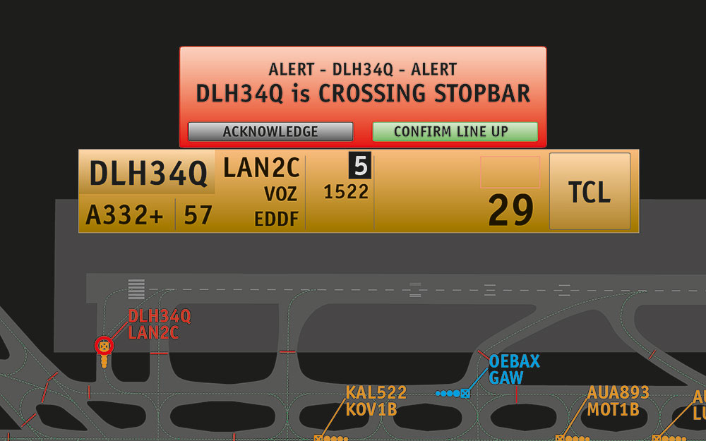 OneControl Ground - Advanced Surface Movement Guidance and Control System - ADB SAFEGATE