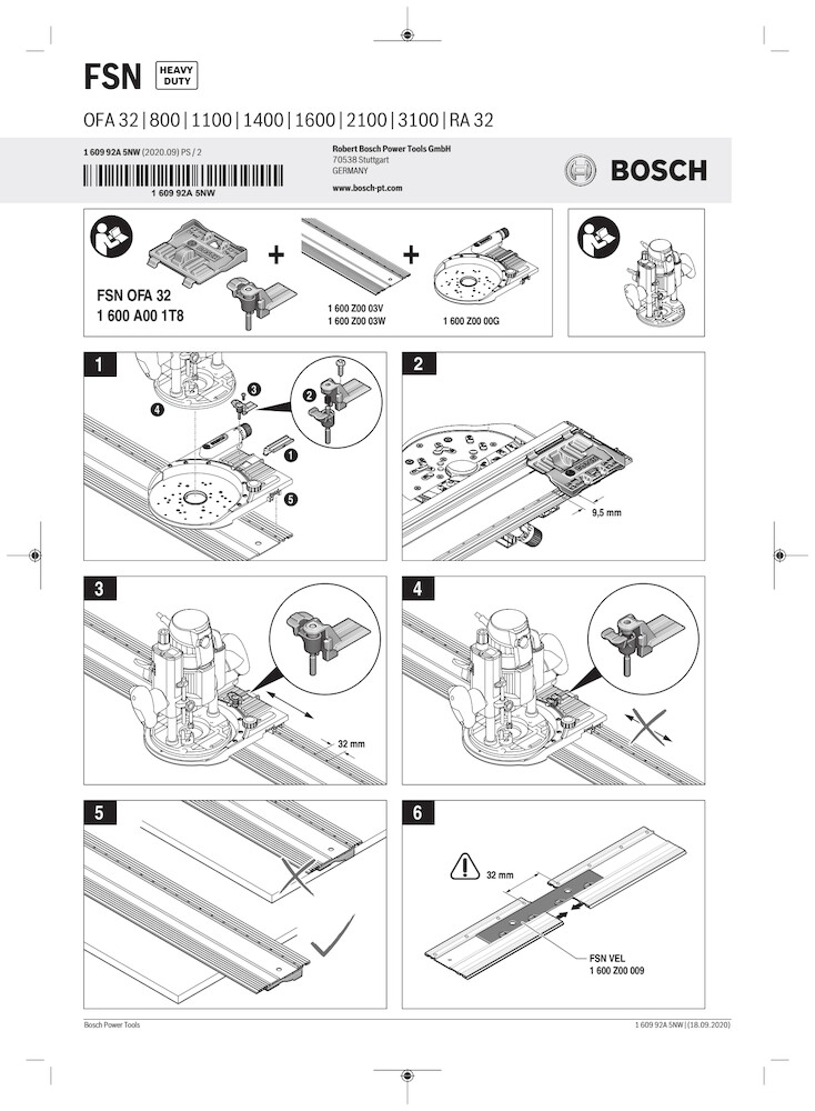 BOSCH STYRSKENA FSN 800 - köp hos Swedol