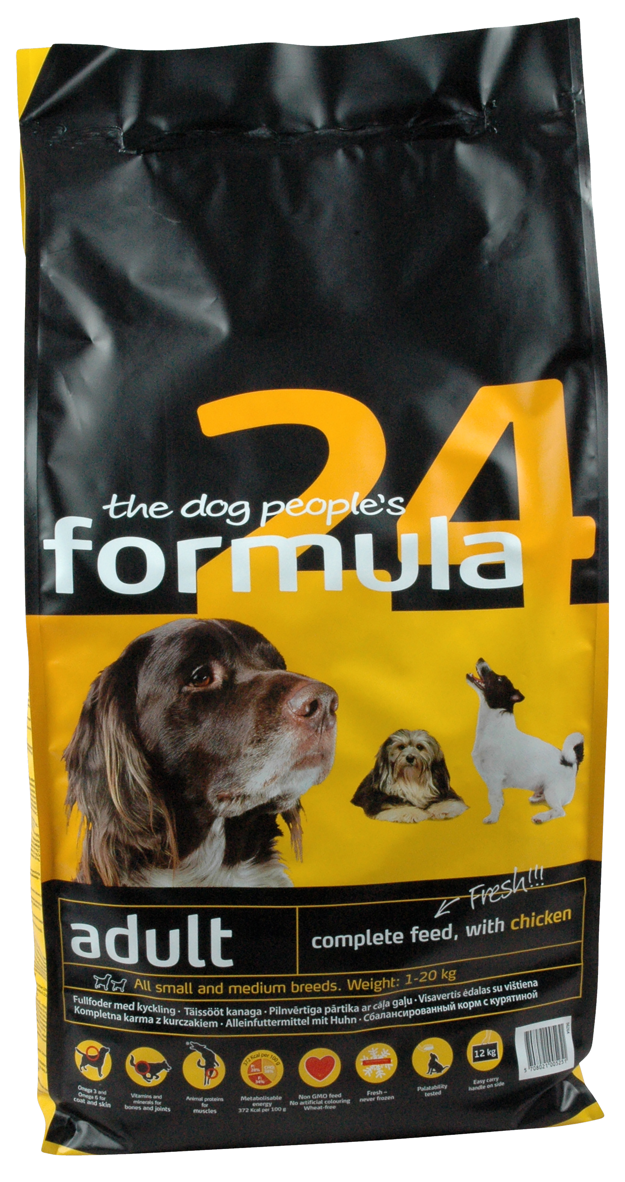 The Dog People´s Formula 24, 12 kg hundefoder. Dansk produceret ...