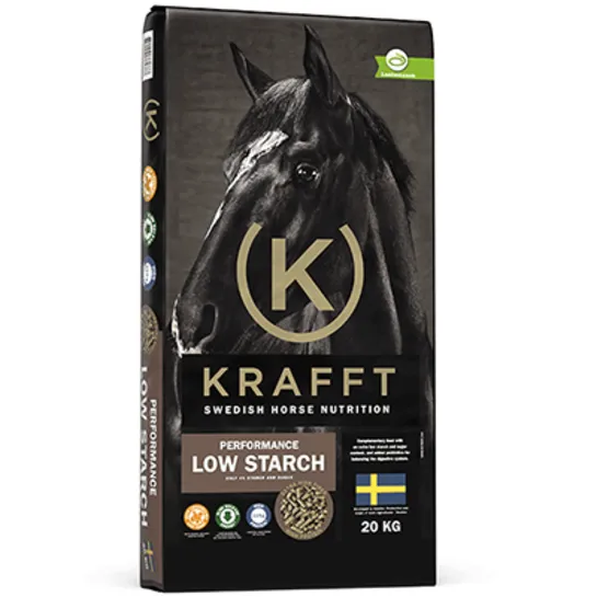 Krafft Low Starch Pellets 20 kg | Danish Agro Shoppen