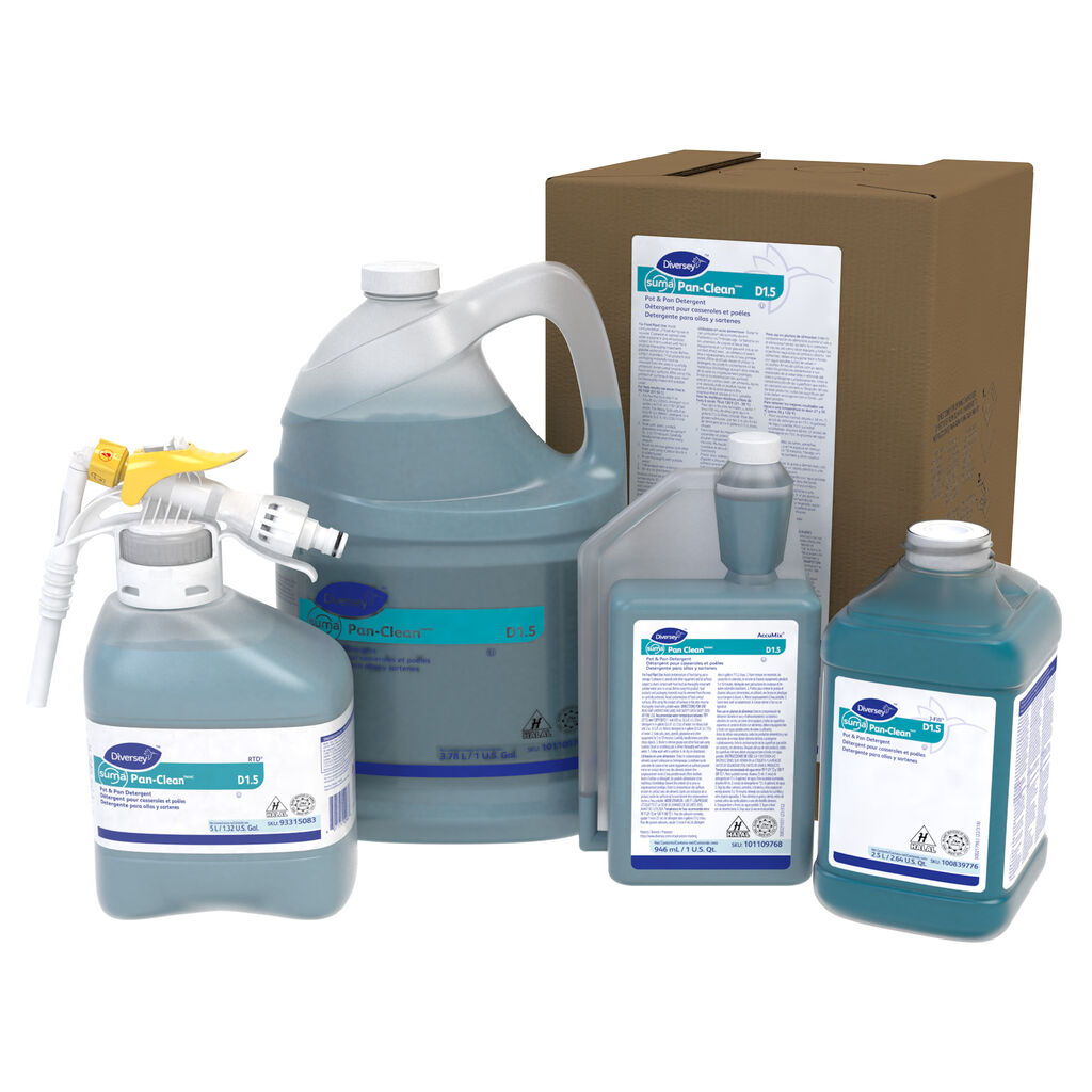 Suma® Pan-Clean™ D1.5 D1.5, 1gal, 4/CT - Pot & Pan Detergent | Solenis ...