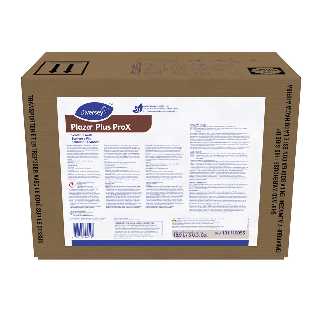 Plaza® Plus ProX Sealer/Finish, 5gal, 1/CT - Sealer / Finish | Solenis Products