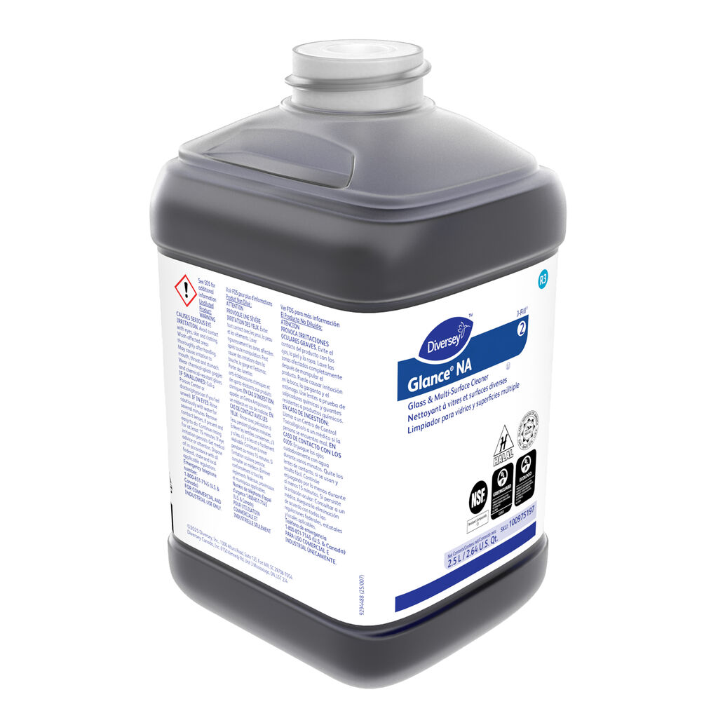 Glance® NA Glass & Multi-Surface Cleaner 2, 2.5L, J-Fill ...