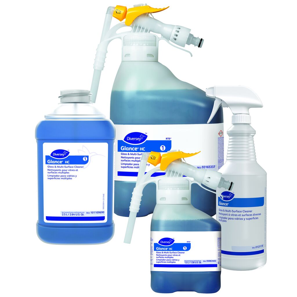 Glance® HC Glass & Multi-Surface Cleaner 1, 2.5L, J-Fill ...